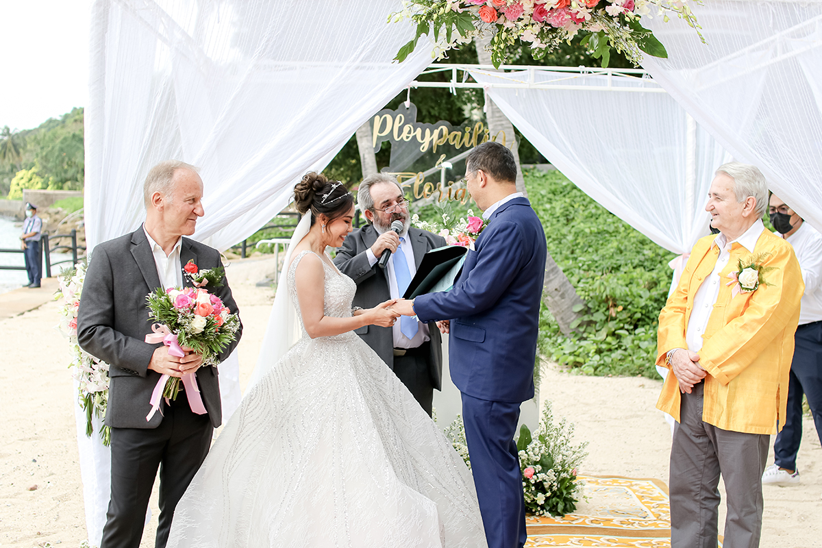 Christian Wedding at Our Pattaya Beach Hotel | Royal Wing Suites & Spa